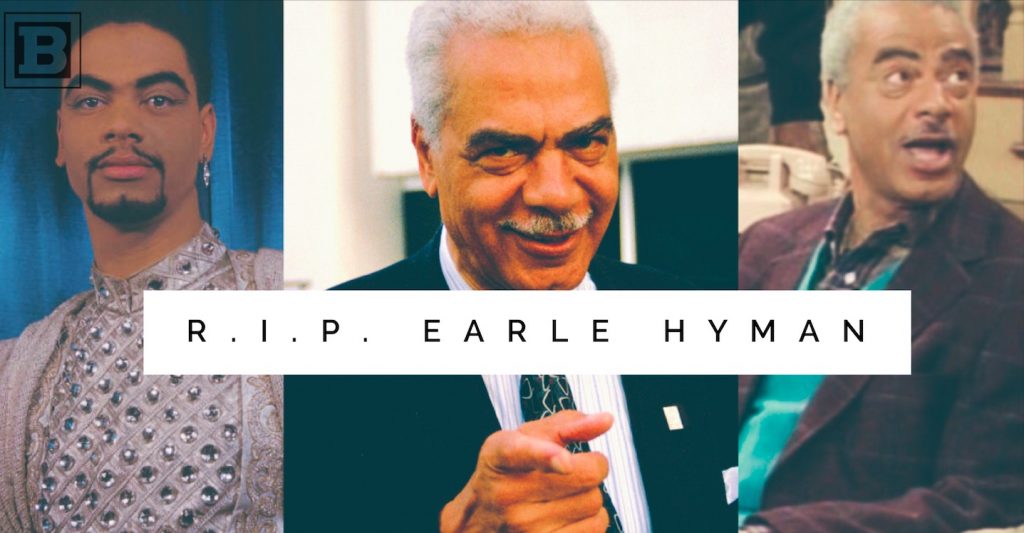 Tony & Emmy Nominated Actor Earle Hyman Passes Away at 91